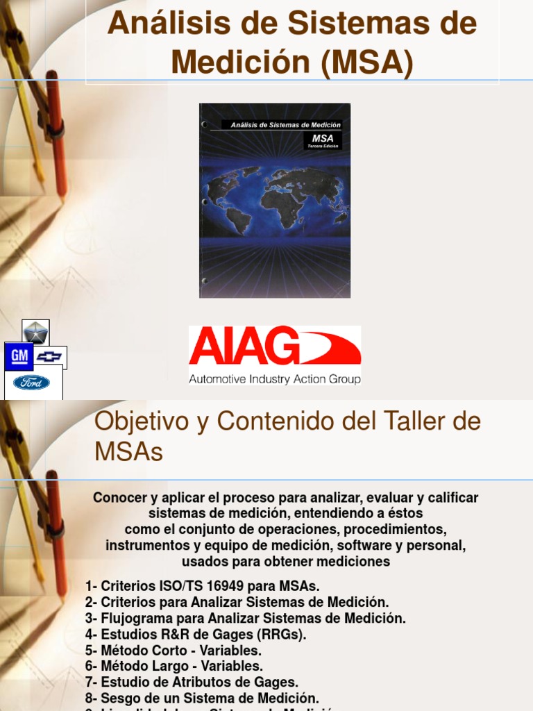 Msa PDF | PDF | Medición | Calibración