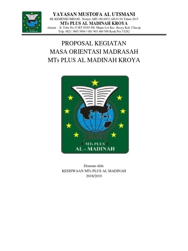 Contoh Proposal MTS | PDF