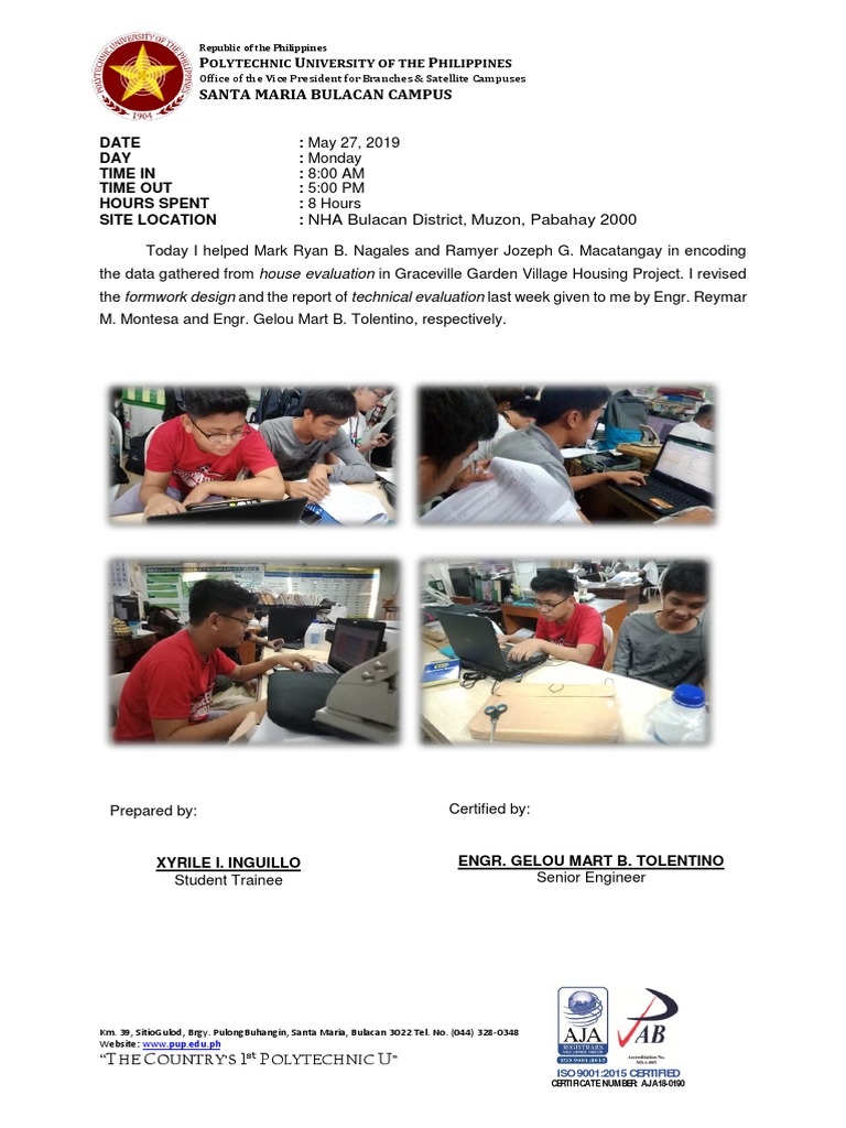 NHA Bulacan District Muzon, Pabahay 2000: P U P Santa Maria Bulacan ...