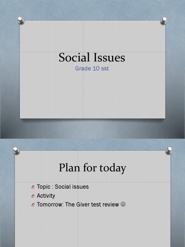 Understanding Social Issues for Class 10 | PDF | Behavioural Sciences ...