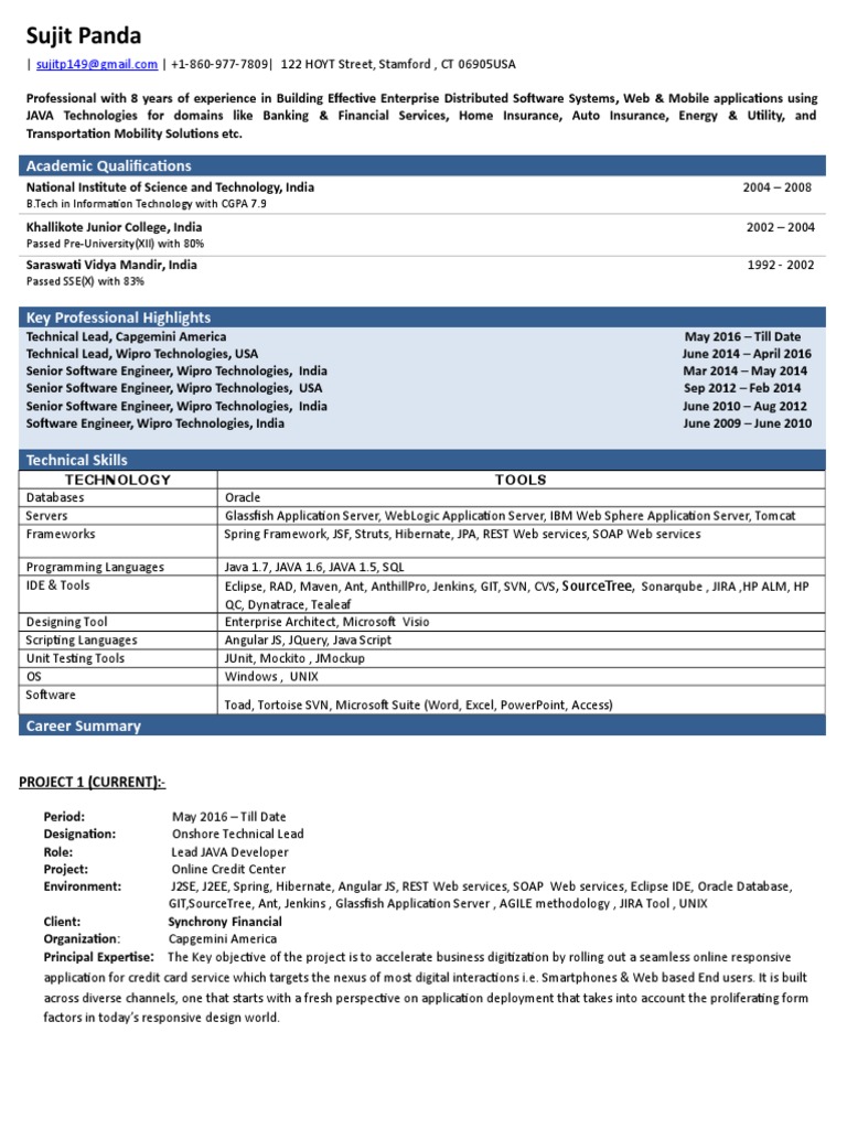 Sujit Panda Document | PDF | Java Platform | Application Server