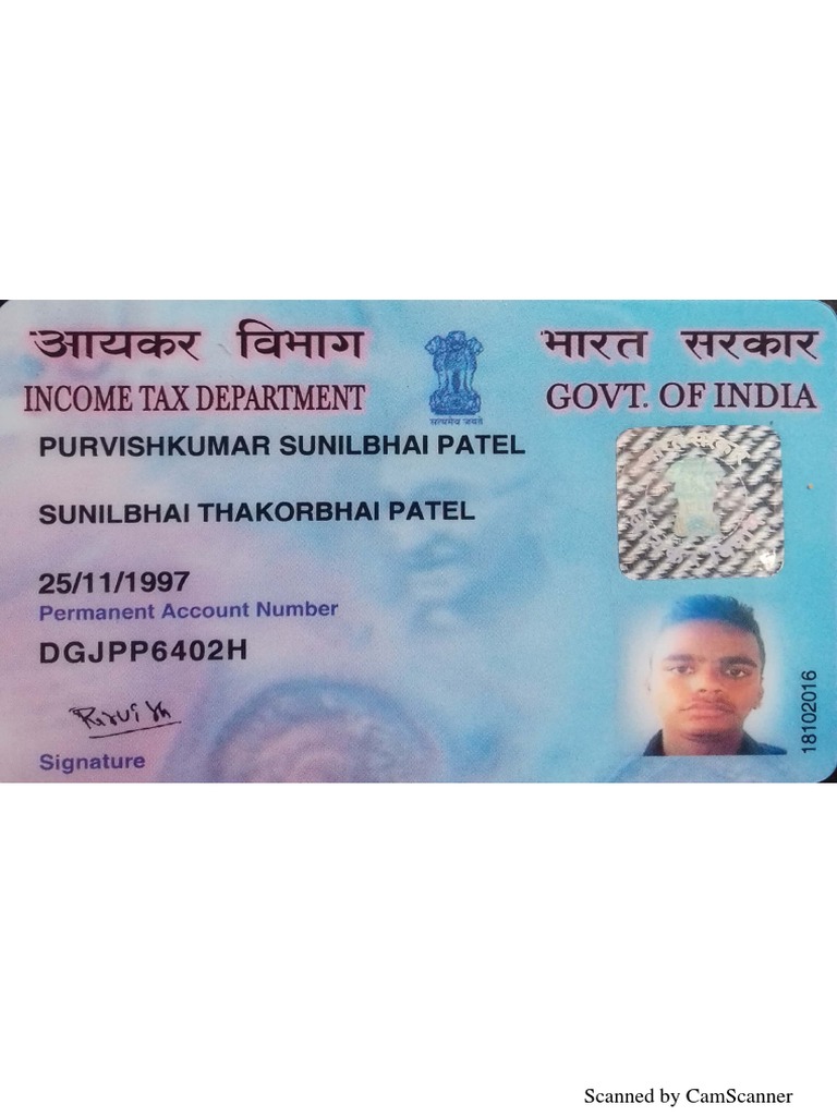 Pan Card | PDF