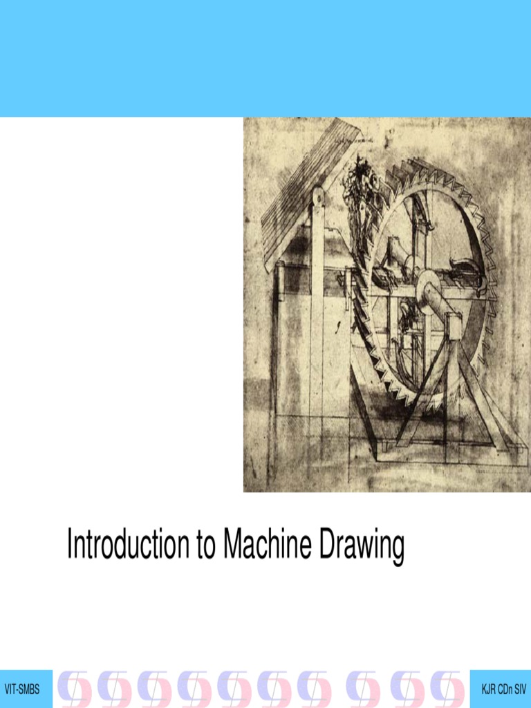 3introduction To Machine Drawing | PDF | Technical Drawing | Drawing