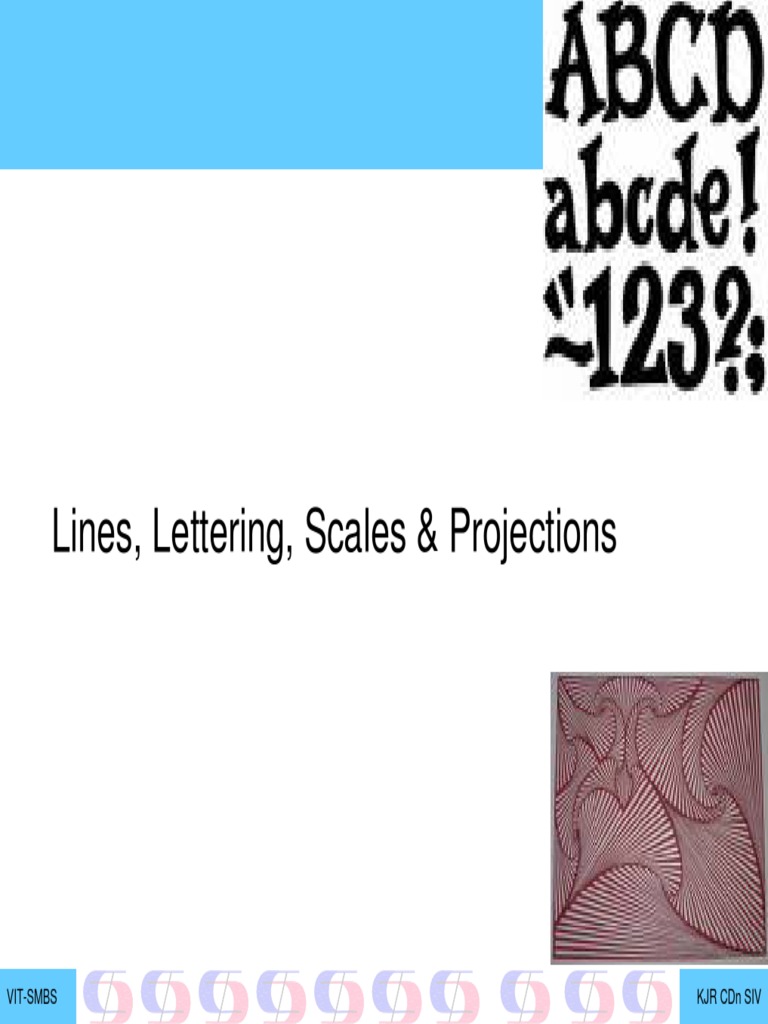 5 Lines Scales Projection | PDF | Perspective (Graphical) | Infographics