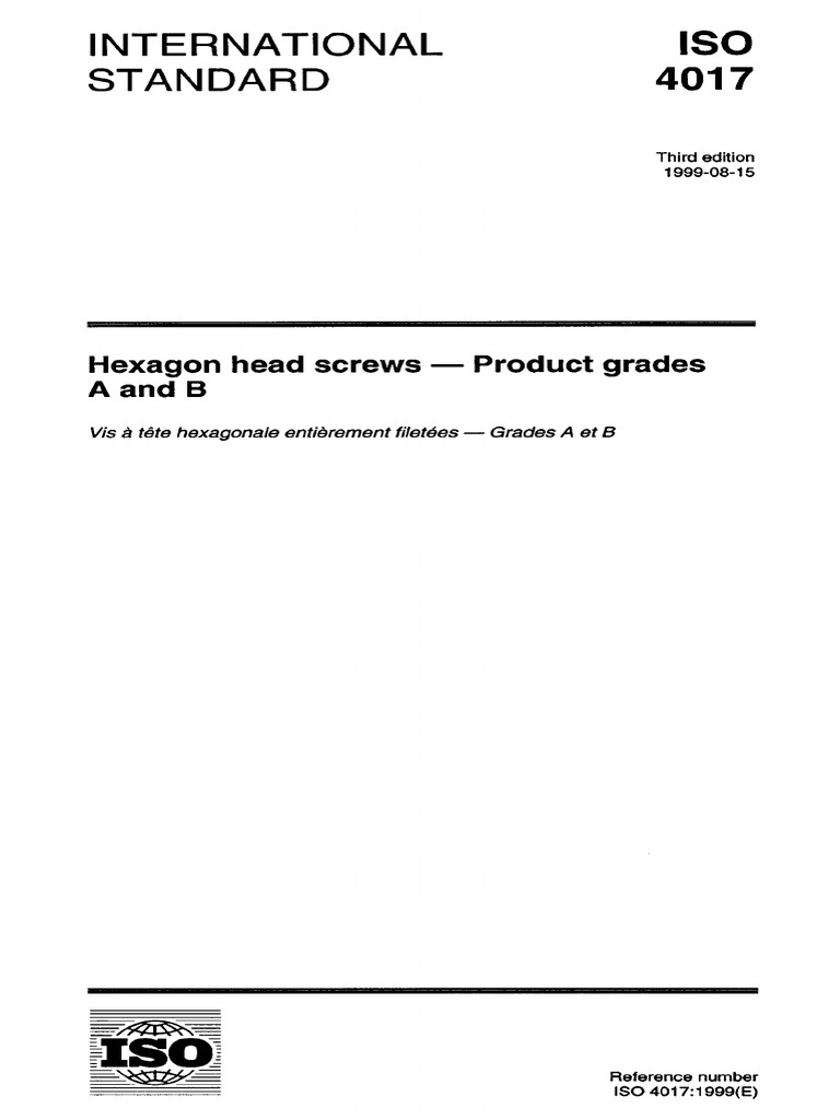 Iso 4017 | PDF