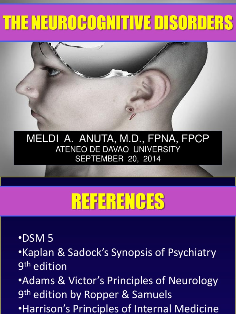 Understanding Neurocognitive Disorders | PDF | Dementia | Alzheimer's ...