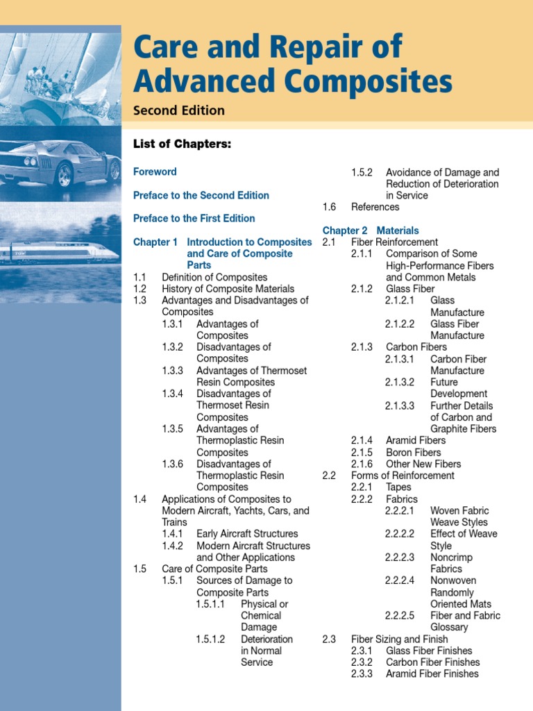 Care and Repair of Advanced Composites: Second Edition | PDF | Adhesive ...