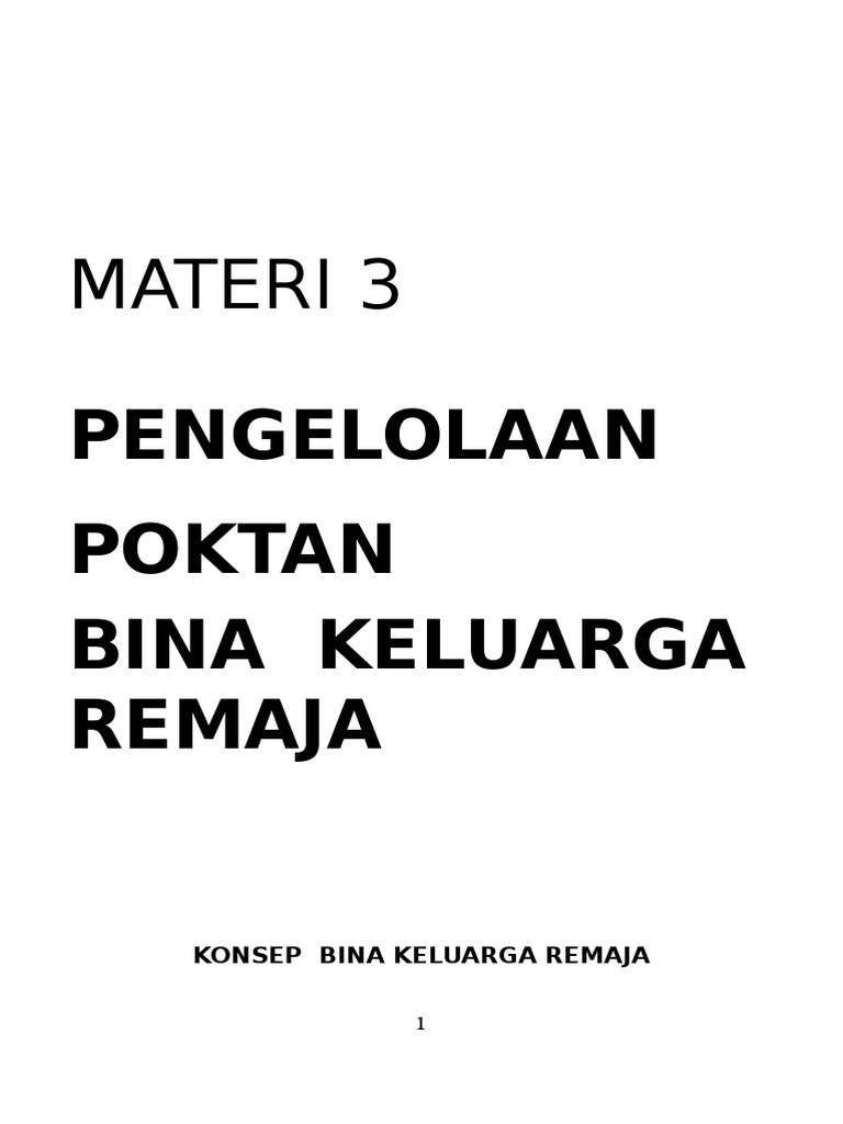 Materi BKR | PDF