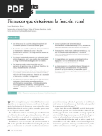 Fármacos Nefrotóxicos y su Manejo | PDF | Tratamientos médicos | Medicina
