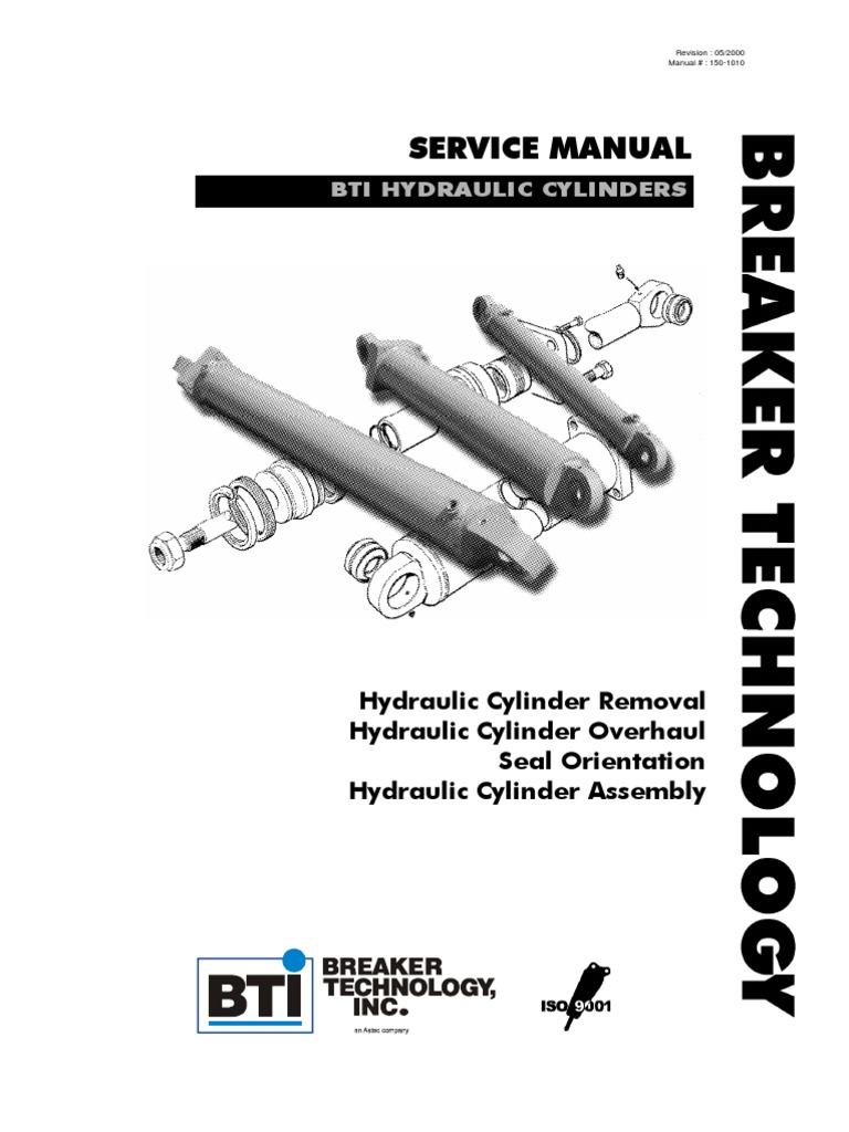Hydraulic Cylinder Service | PDF | Piston | Manufactured Goods