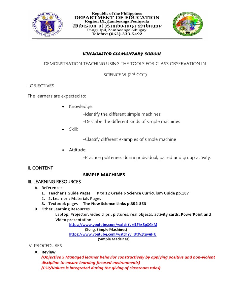 Simple Machines Teaching Guide | PDF | Lever | Machines