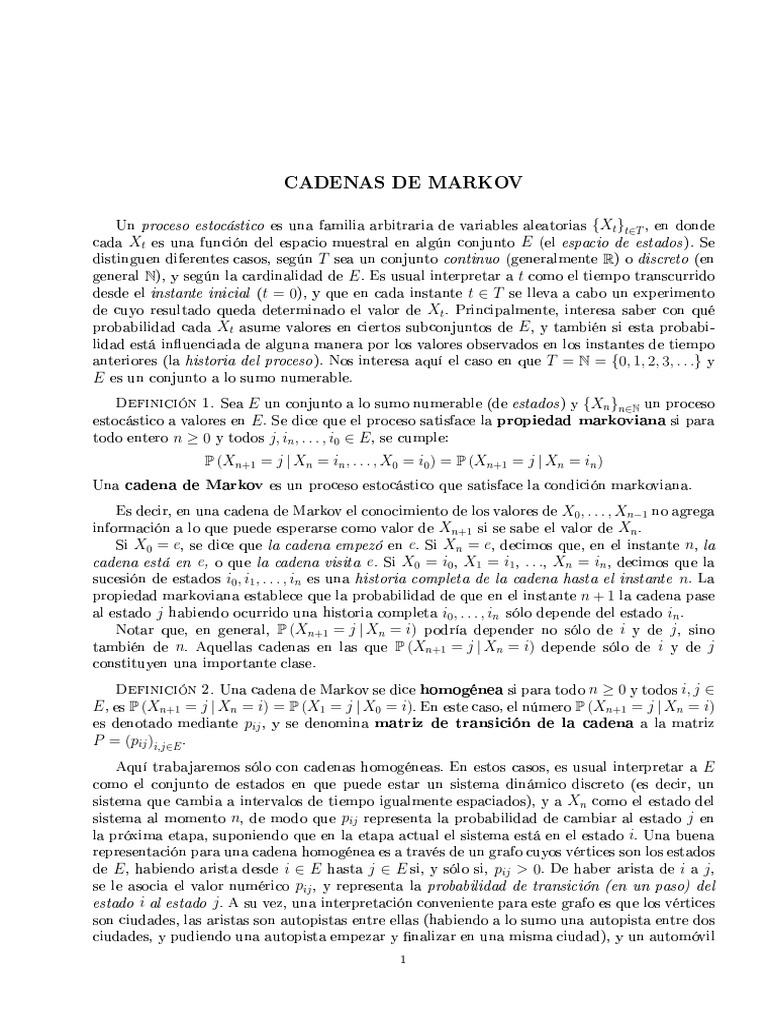 Cadenas PDF | PDF