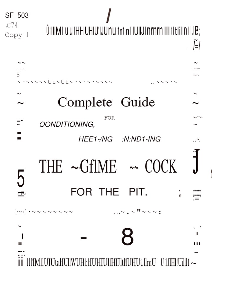 The Gflme Cock: Uu Nu NRNRN N | PDF | Nature