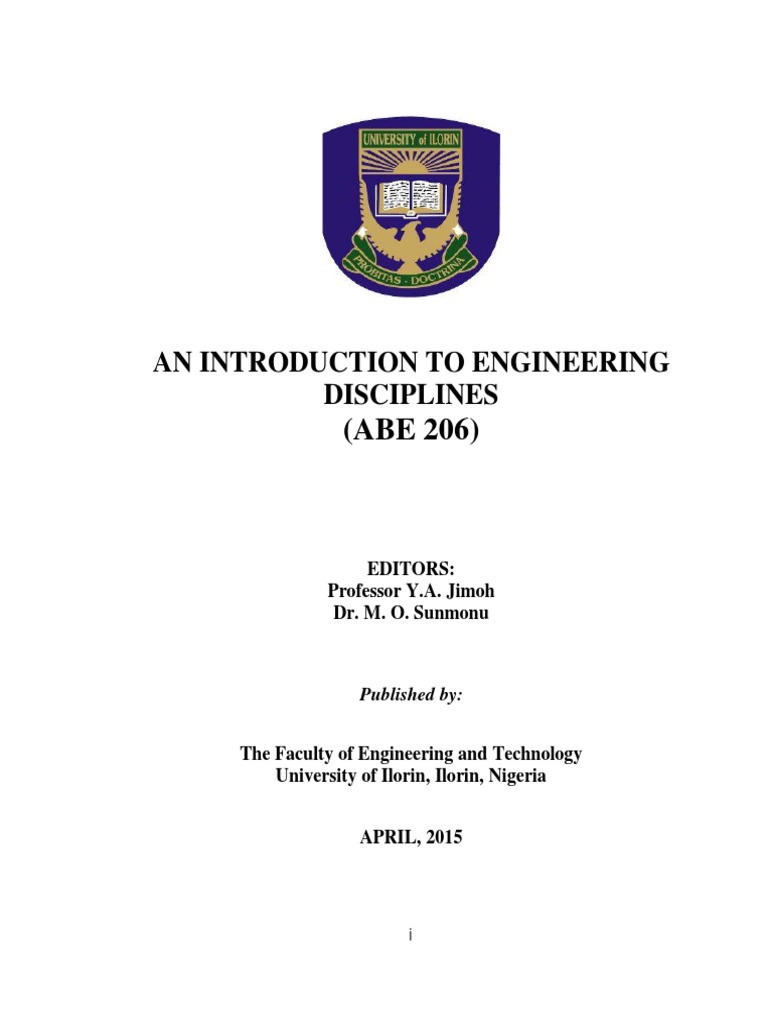 An Introduction To Engineering Disciplines PDF | PDF | Engineering ...