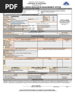 Sample PRC FORM | PDF | Identity Document | Government Information