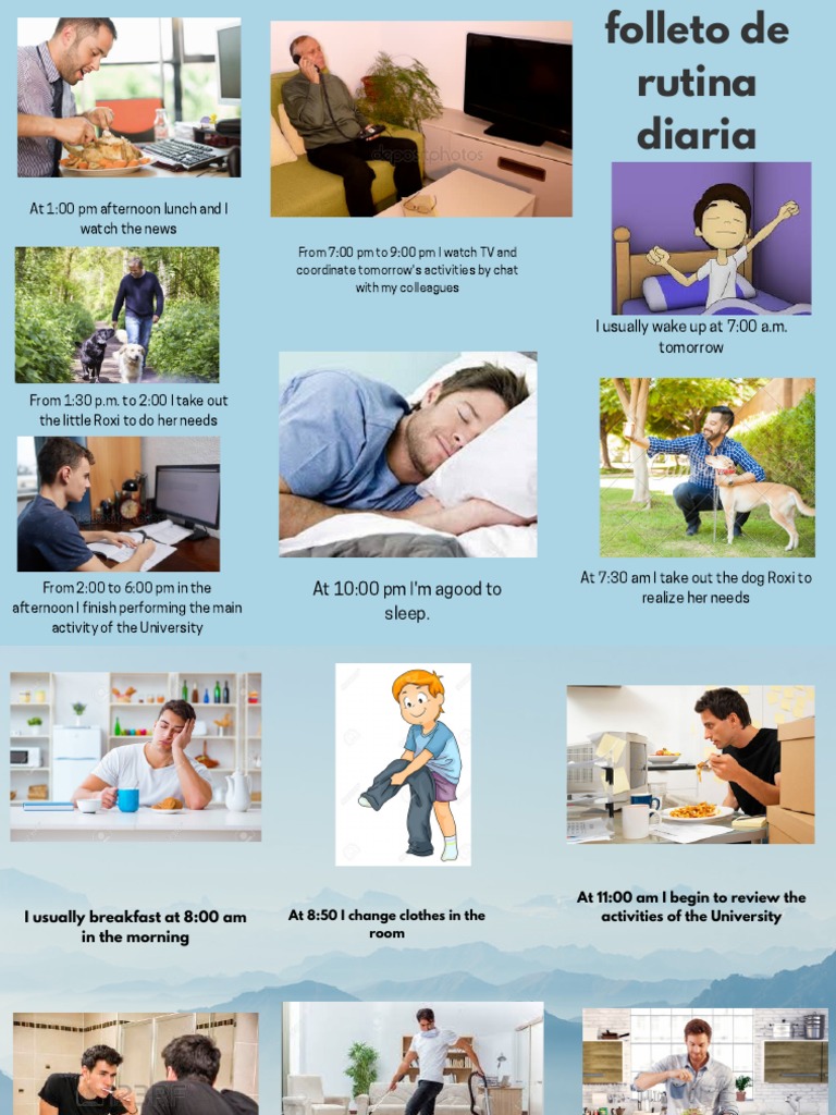 Folleto de Rutina Diaria PDF | PDF