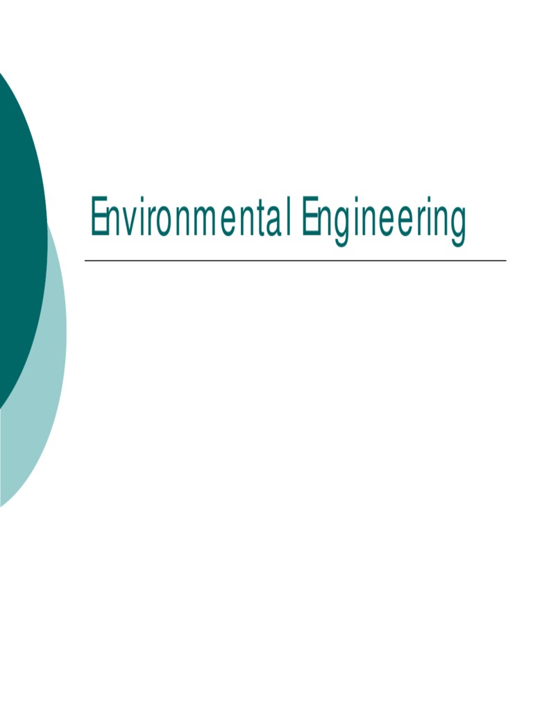 Environmental Engineering Pdf Pdf Municipal Solid Waste