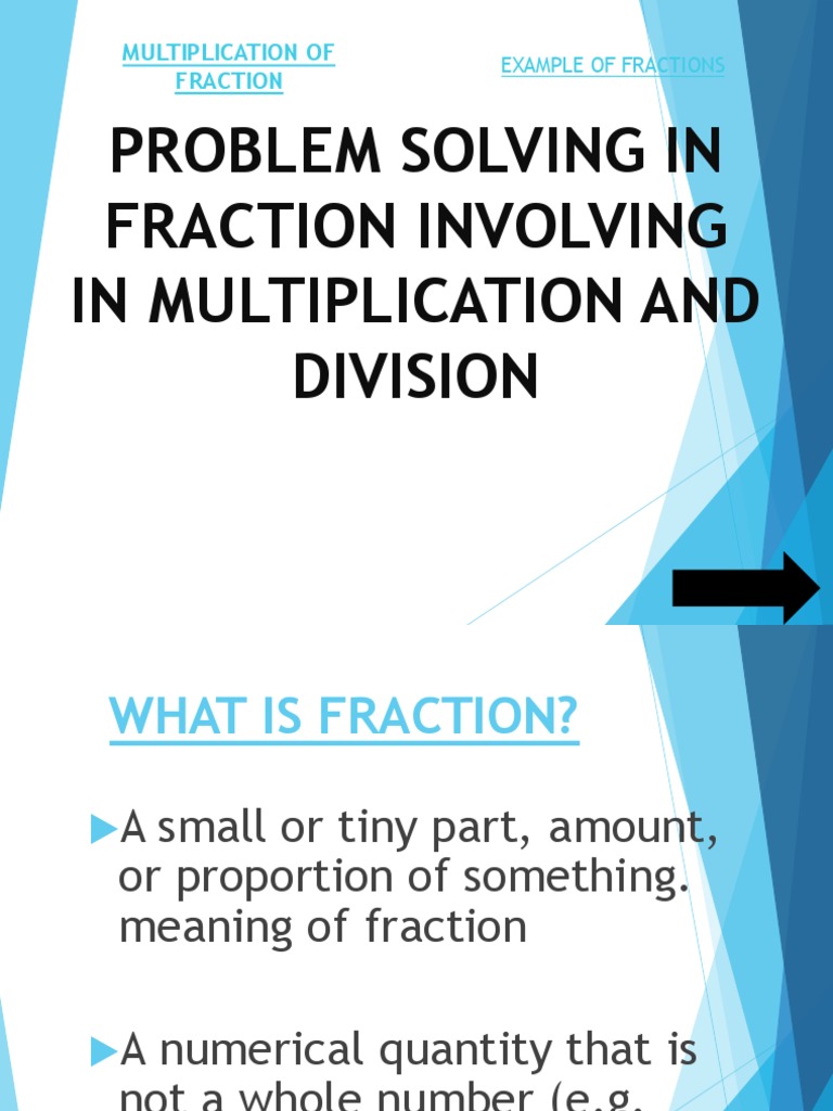 Fraction Problem Solving Techniques | PDF | Fraction (Mathematics ...