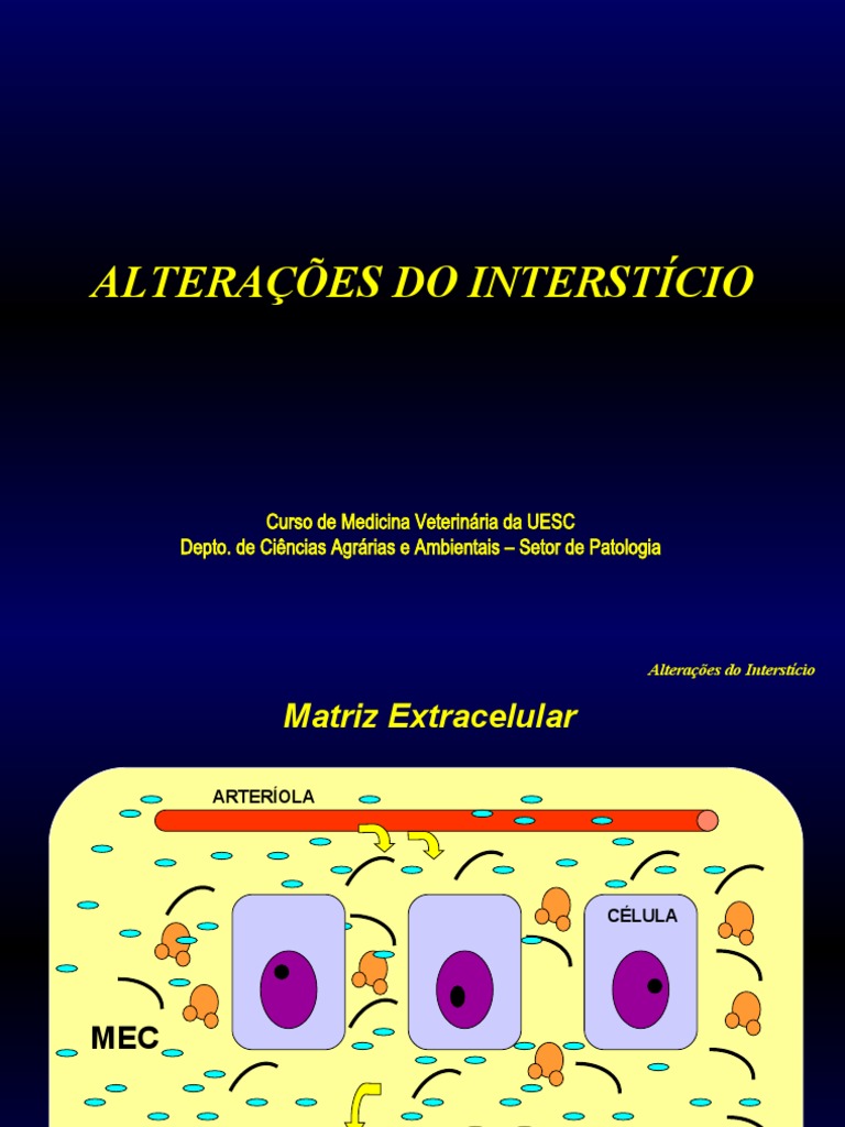 Alteracoes Do Intersticio | PDF | Colágeno | Medicina Clínica