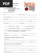 MCC Transcript Request Instructions | PDF