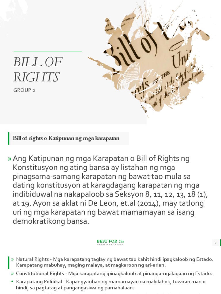 Bill of Rights | PDF