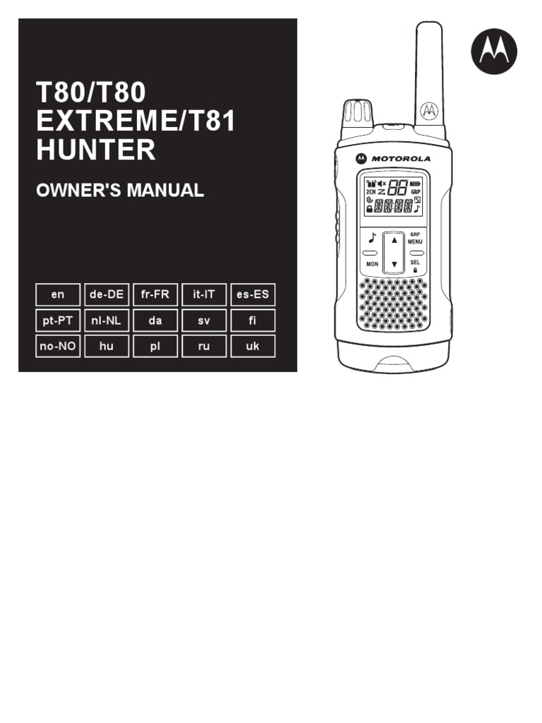 TLKR t80-t80 Extreme t81 Owners Manual 68015000918 PDF | PDF | Battery Charger | Copyright