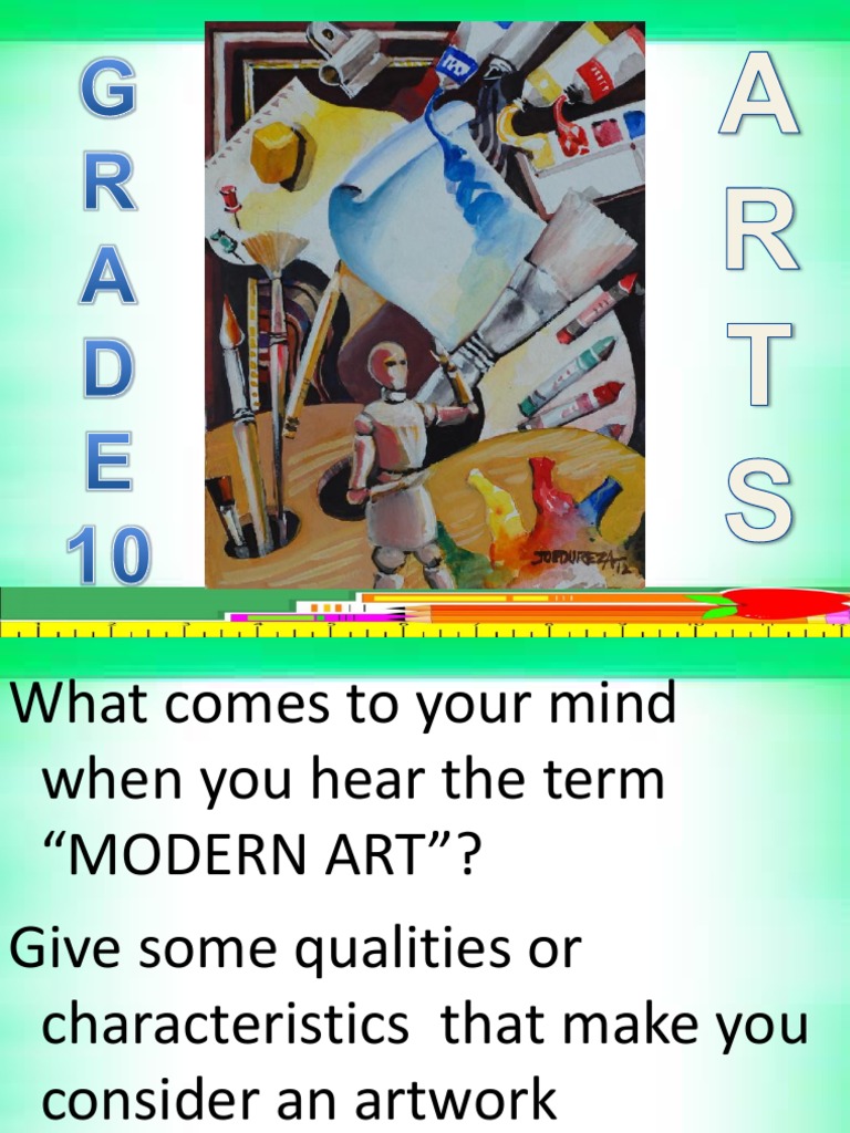 Modern Art | PDF | Impressionism | Abstract Art