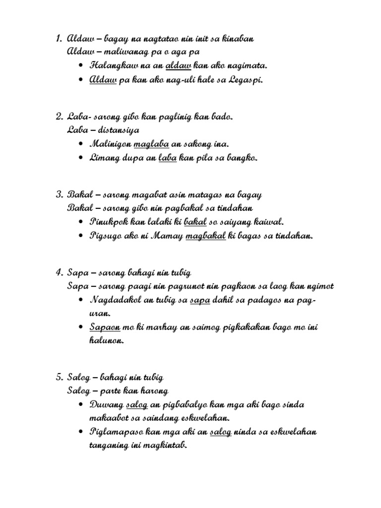 words-with-multiple-meaning-pdf