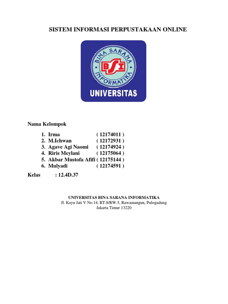 Sistem Informasi Perpustakaan Apsi | PDF | Bisnis | Komputer