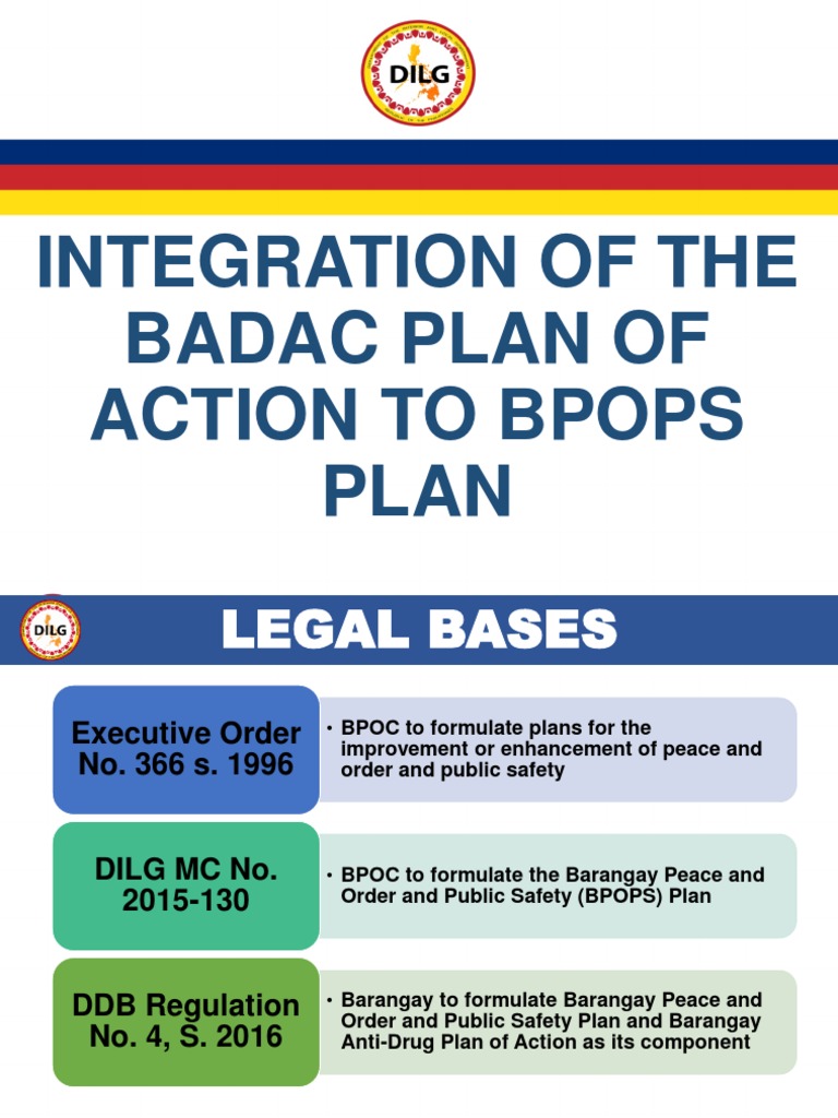 Module 3 - Integration of BADAC Plan To BPOPS - NBOO | PDF | Emergency ...