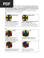 ZBLL Algorithms (Zborowski-Bruchem Last Layer) : Easy ZBLL-S & AS | PDF ...