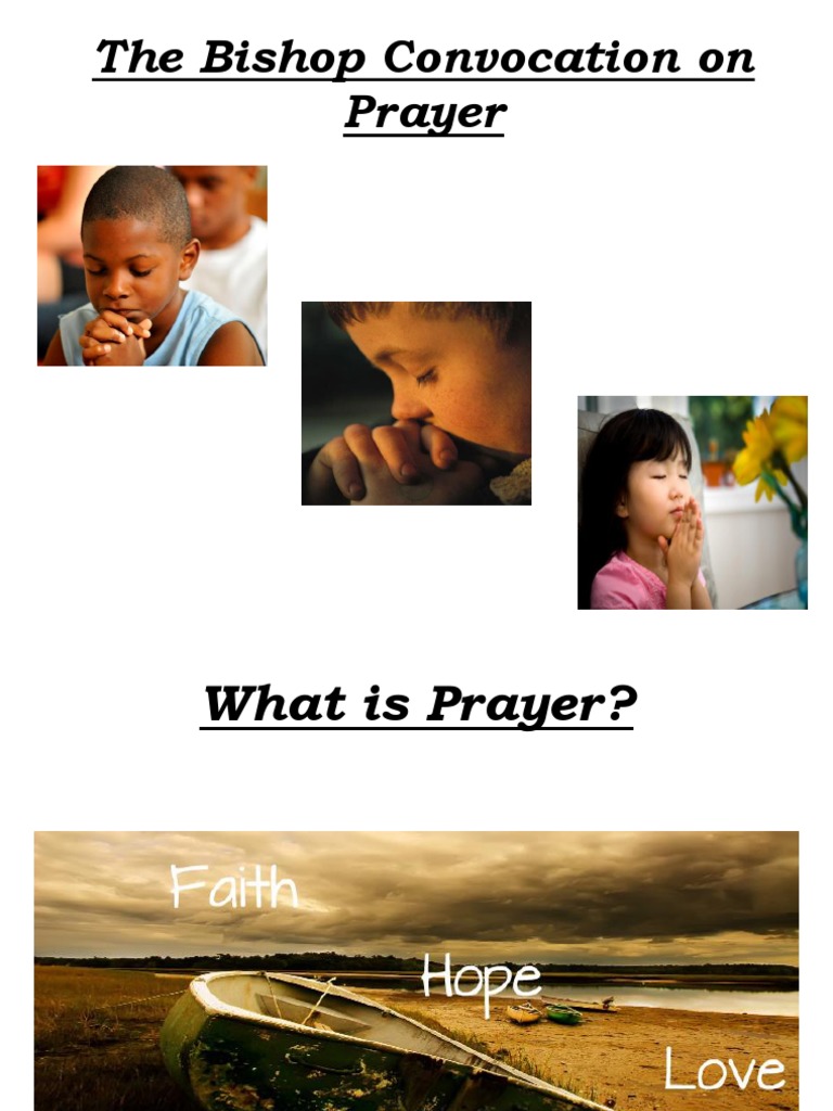 Convocation On Prayer Parson | PDF | Lord's Prayer | Prayer