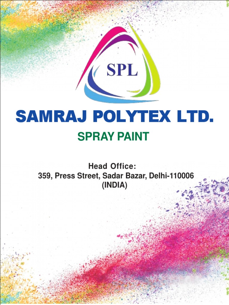 Spray Paint Catalogue | PDF | Paint | Plastic Arts