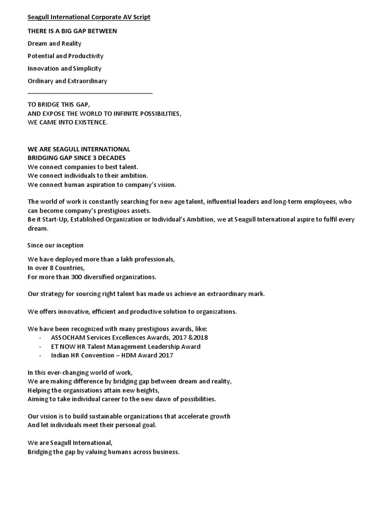 Seagull International Script Revised | PDF