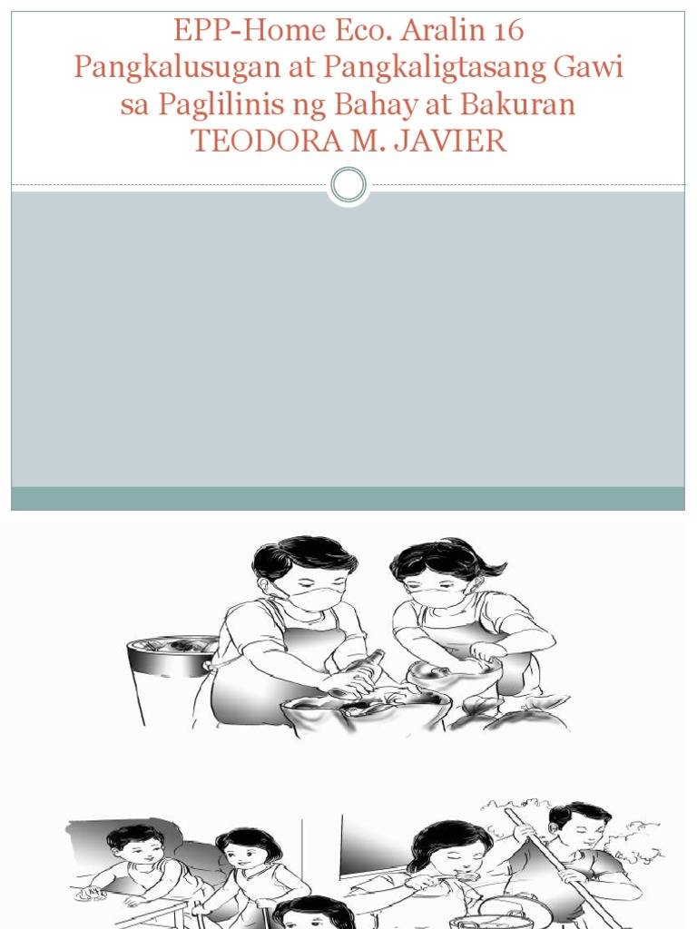 Home Eco Aralin 16 | PDF