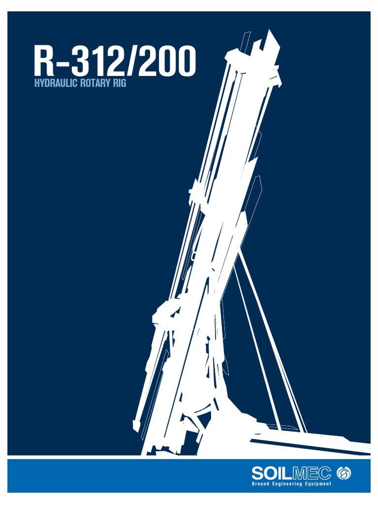 Soilmec R-312/200 Specifications | PDF | Deep Foundation | Machines