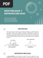 Ejemplos de Repetibilidad y Reproducibilidad | PDF