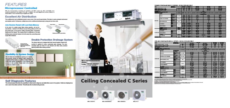 McQuay M5CC Air Conditioner Specs | PDF | Air Conditioning | Polystyrene