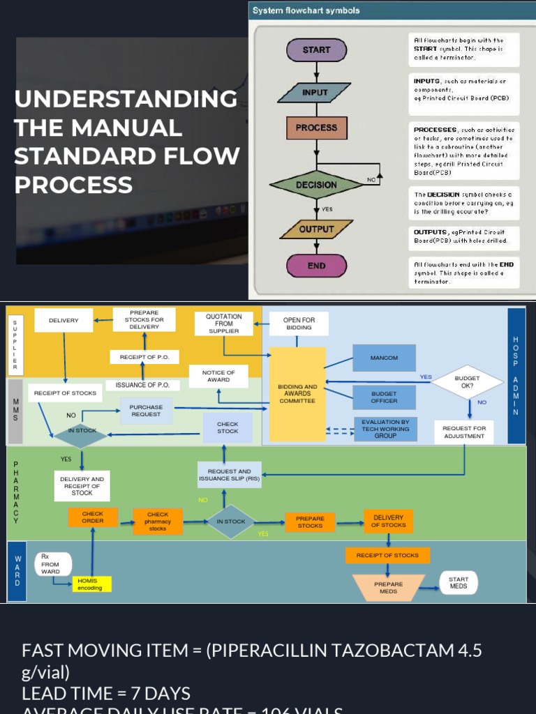 Understanding The Manual Standard Flow Process | PDF | Inventory ...