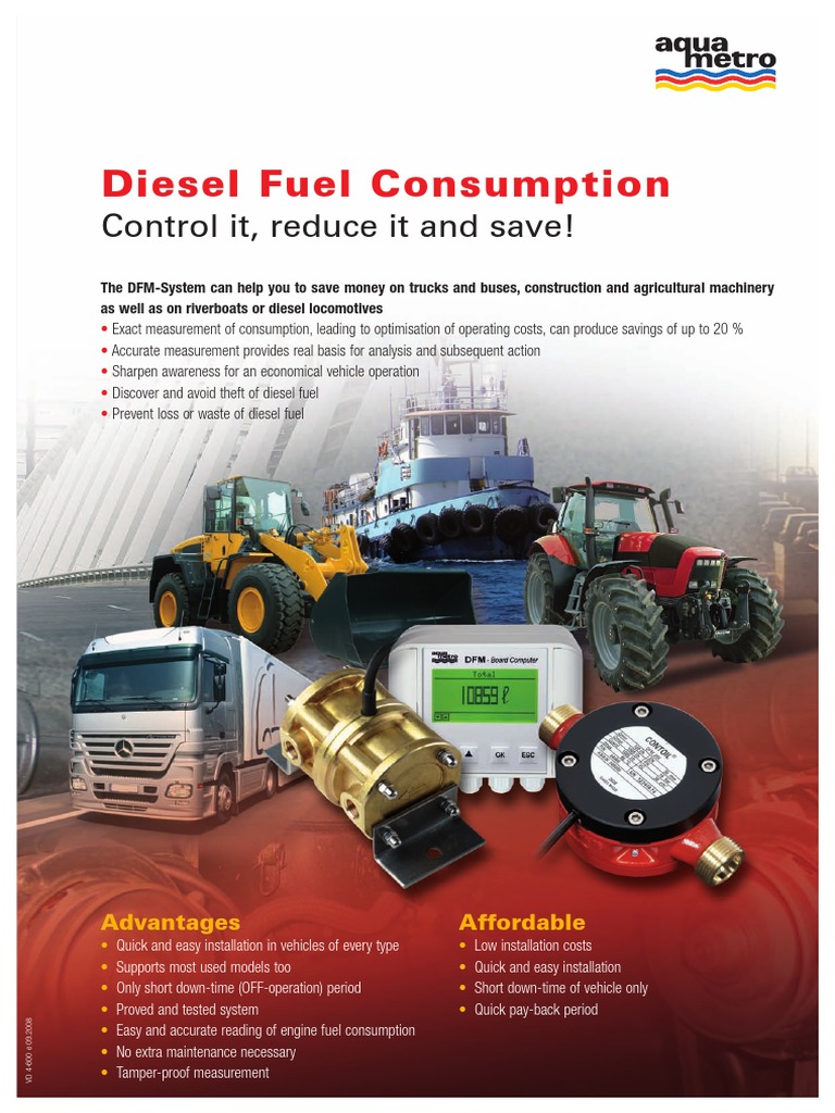 Diesel Fuel Consumption: Control It, Reduce It and Save! | Download ...