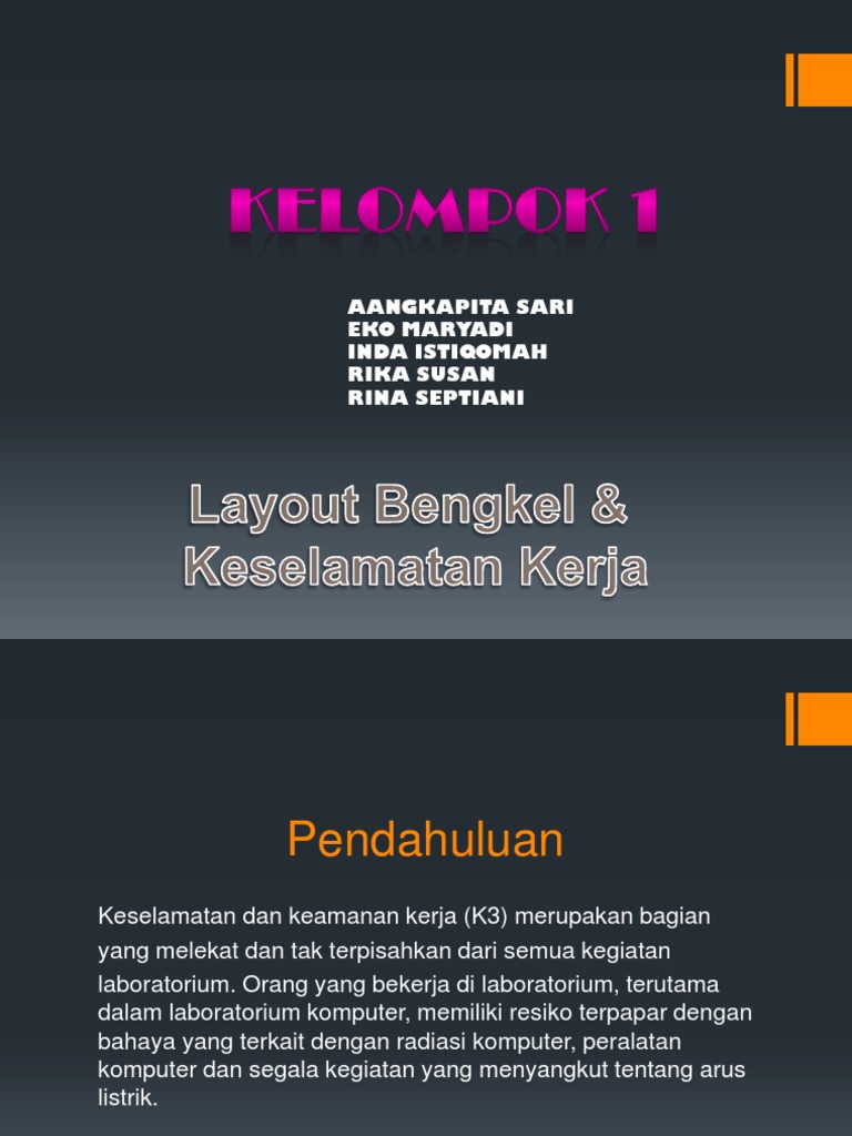 Layout Lab Komputer | PDF