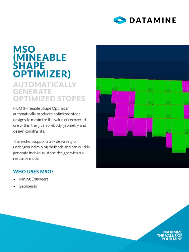 Mso PDF | PDF | Mining | Mathematical Optimization