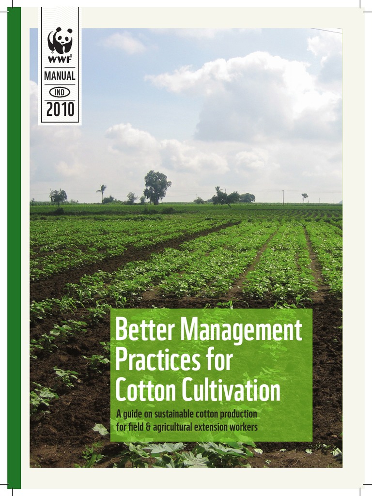 Better Management Practices For Cotton Cultivation: Manual | PDF ...