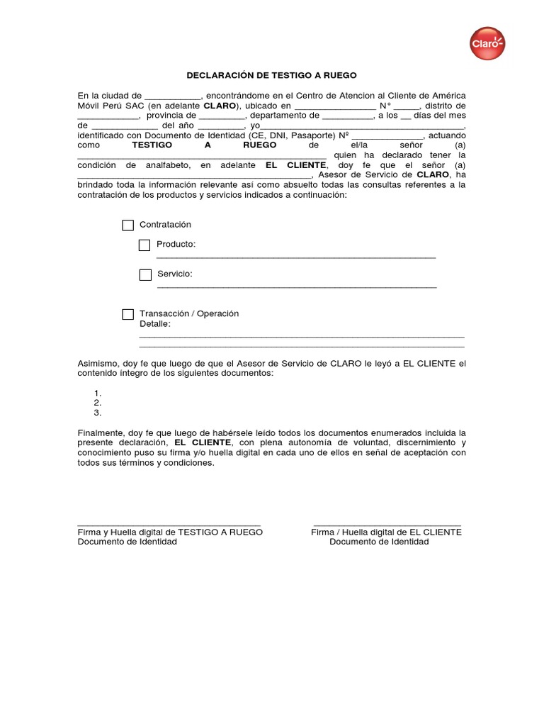 Testigo A Ruego | PDF | Autenticación | Informática y tecnología de la ...