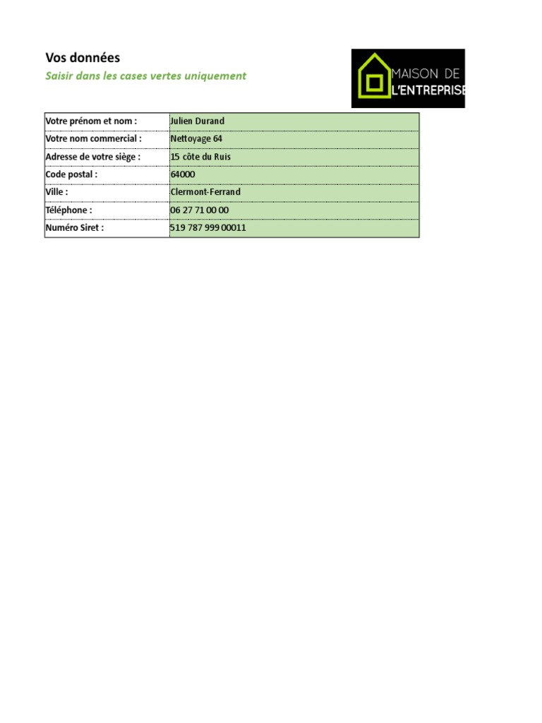 Facturier Excel | PDF
