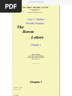 The Boron Letter | PDF | Career & Growth | Language Arts & Discipline