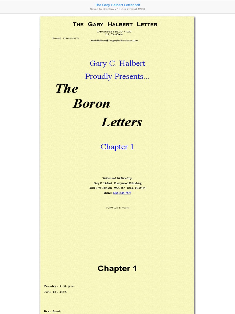Gary Herbert Letter | PDF