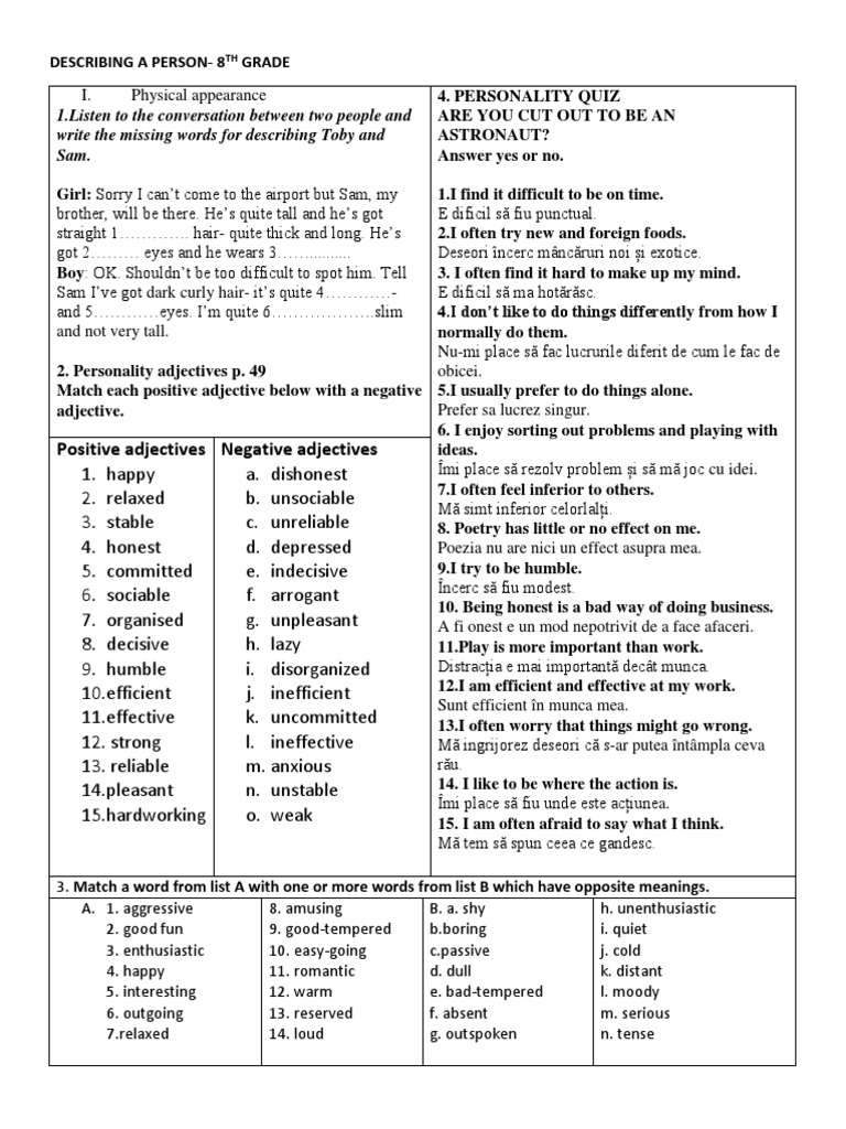Positive Adjectives Negative Adjectives | PDF | Semiotics