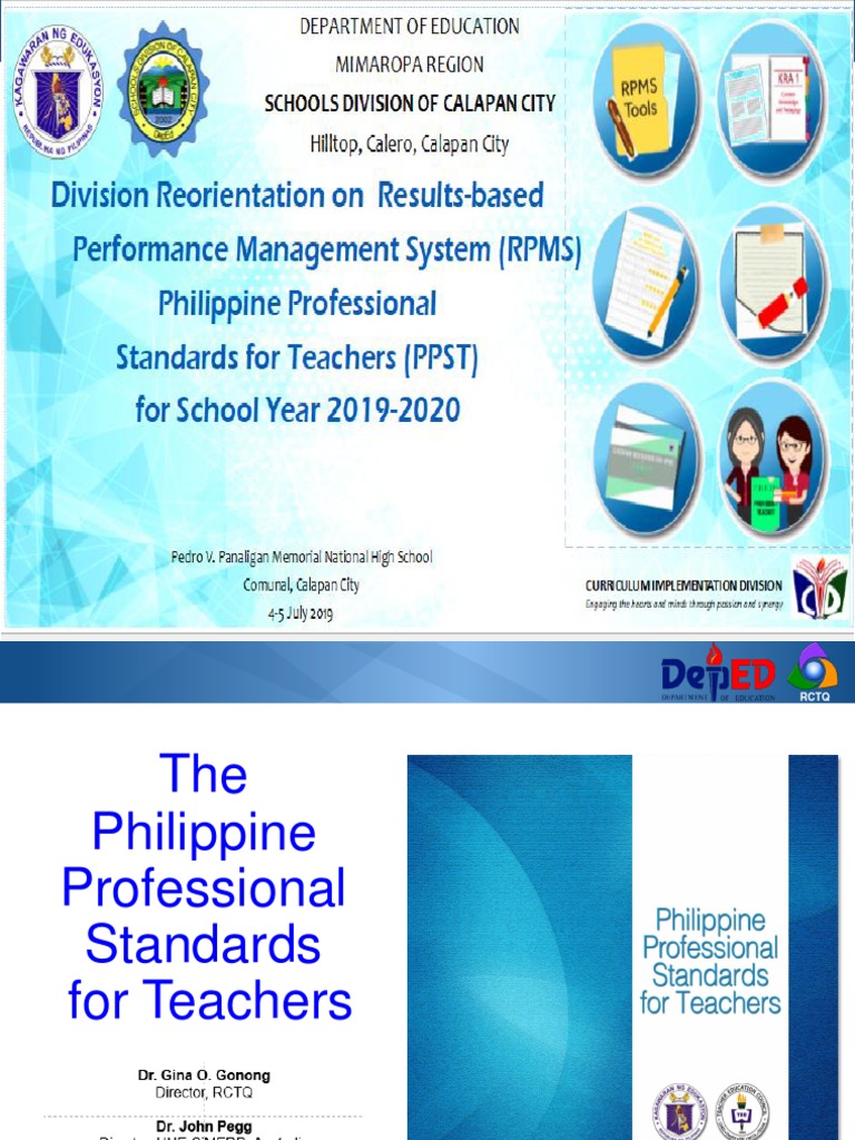 03-The PPST NDGC Teachers | PDF | Teachers | Learning