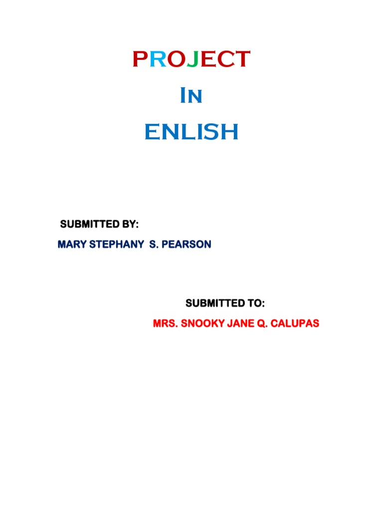 English Project | PDF